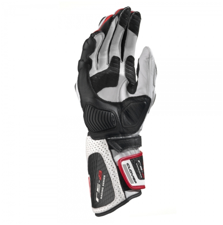 Clover RS-8 Kanguru Derisi Kırmızı/Beyaz Eldiven - Avrupa Motor İth ...